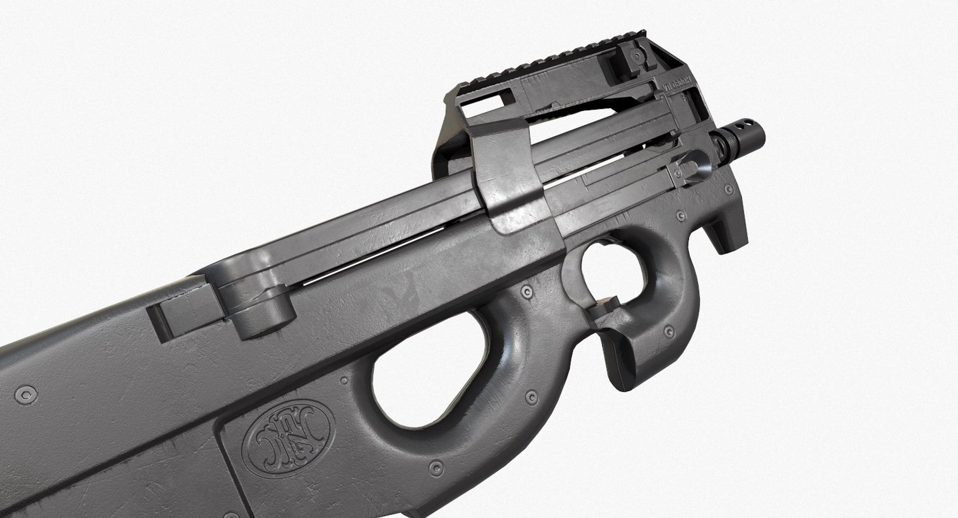 P90 Ready Asset 3D Model - TurboSquid 1196058