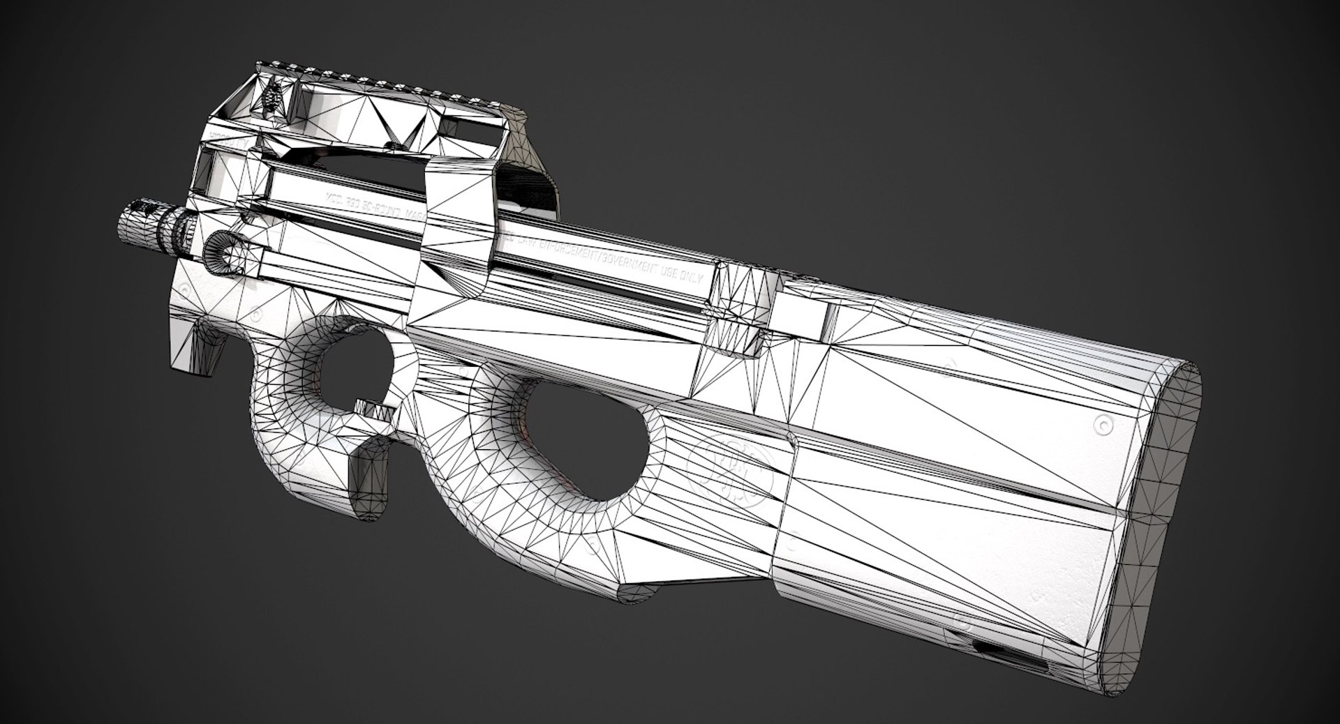 P90 Ready Asset 3D Model - TurboSquid 1196058
