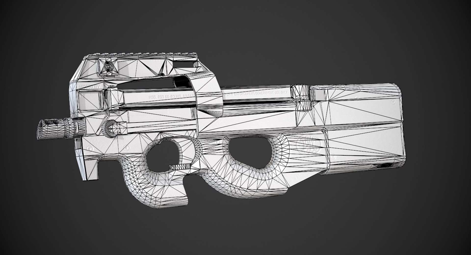 P90 Ready Asset 3D Model - TurboSquid 1196058