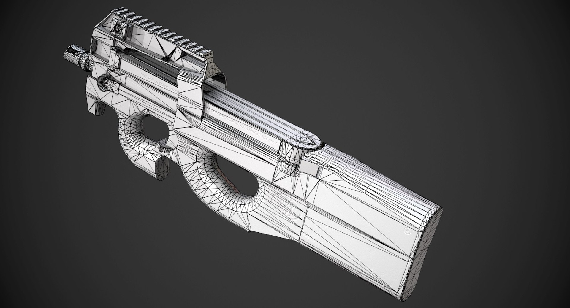 P90 Ready Asset 3D Model - TurboSquid 1196058