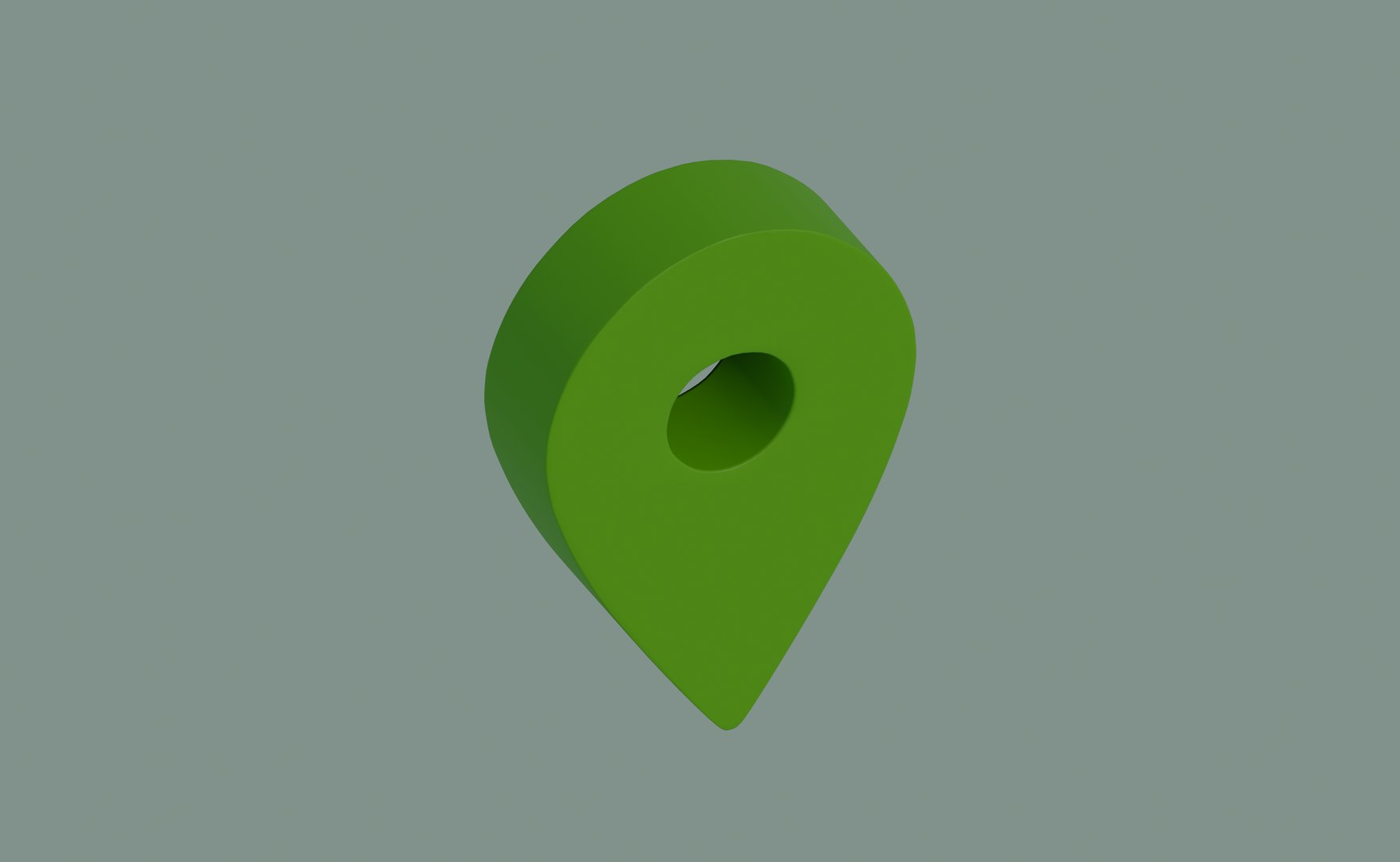 Location Icon 3D Model - TurboSquid 2058116