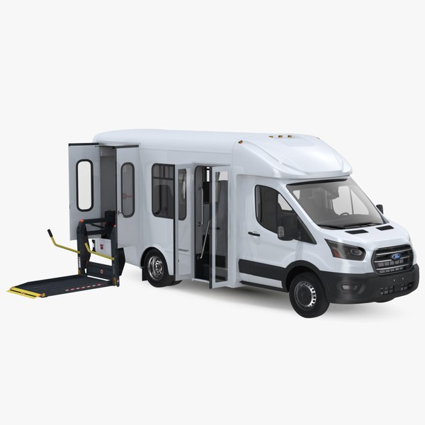 Starlite transit shuttle bus 3D model - TurboSquid 1577710