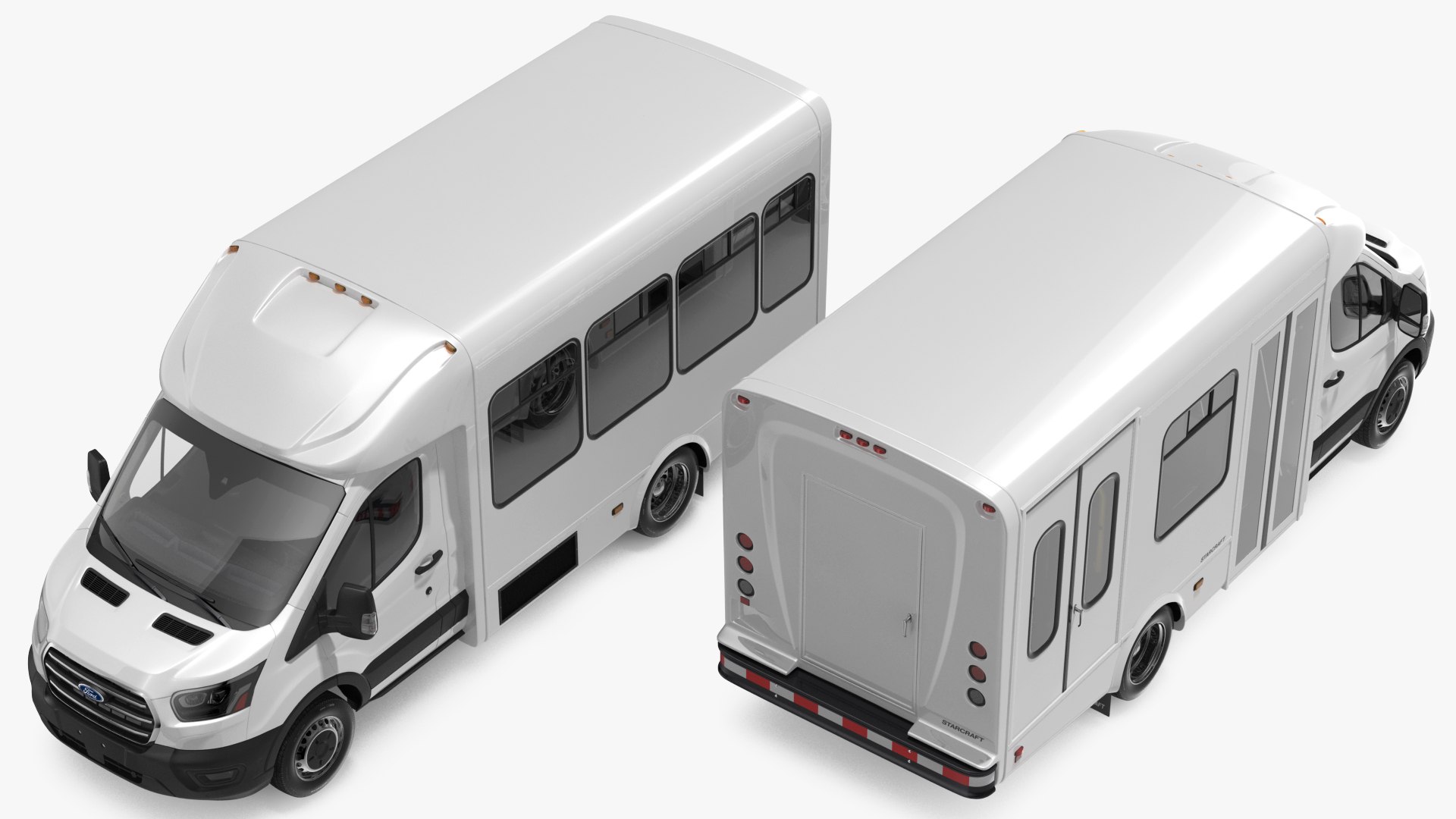 Starlite transit shuttle bus 3D model - TurboSquid 1577710