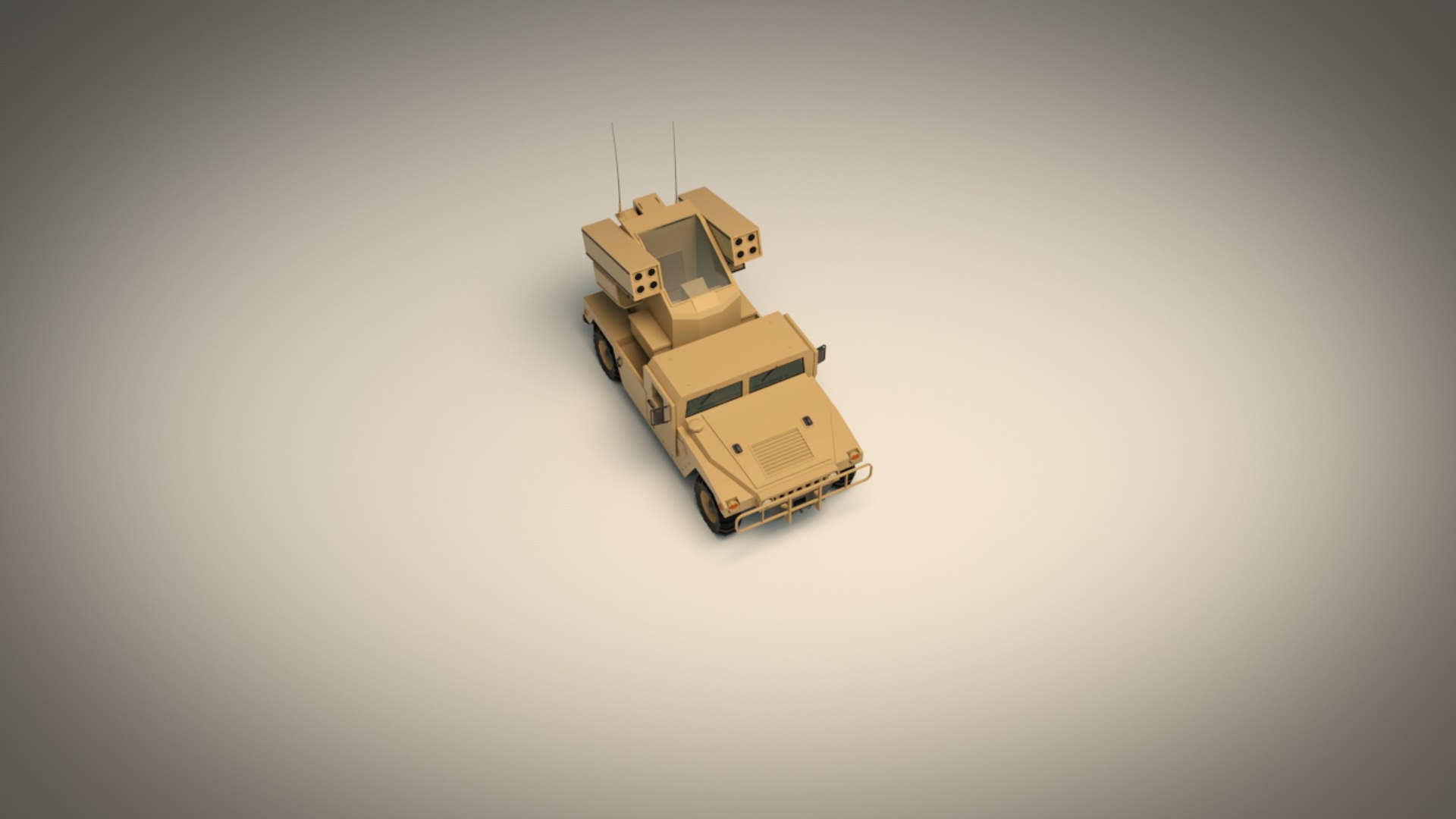 3D Humvee - TurboSquid 1423152