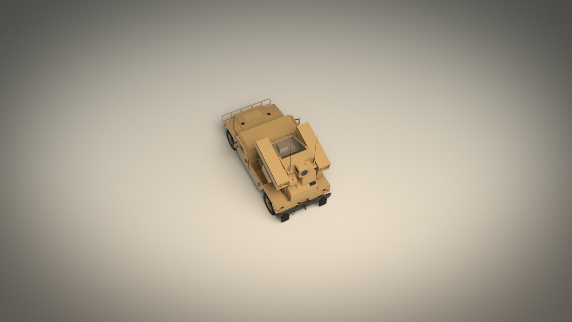 3D Humvee - TurboSquid 1423152