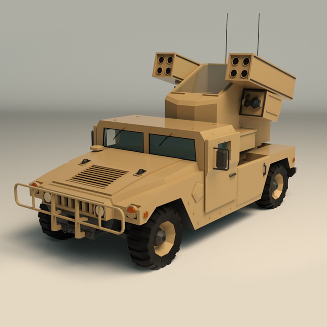 3D Humvee - TurboSquid 1423152