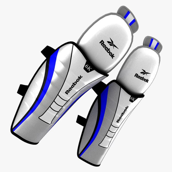 3d model ice hockey shin pads
