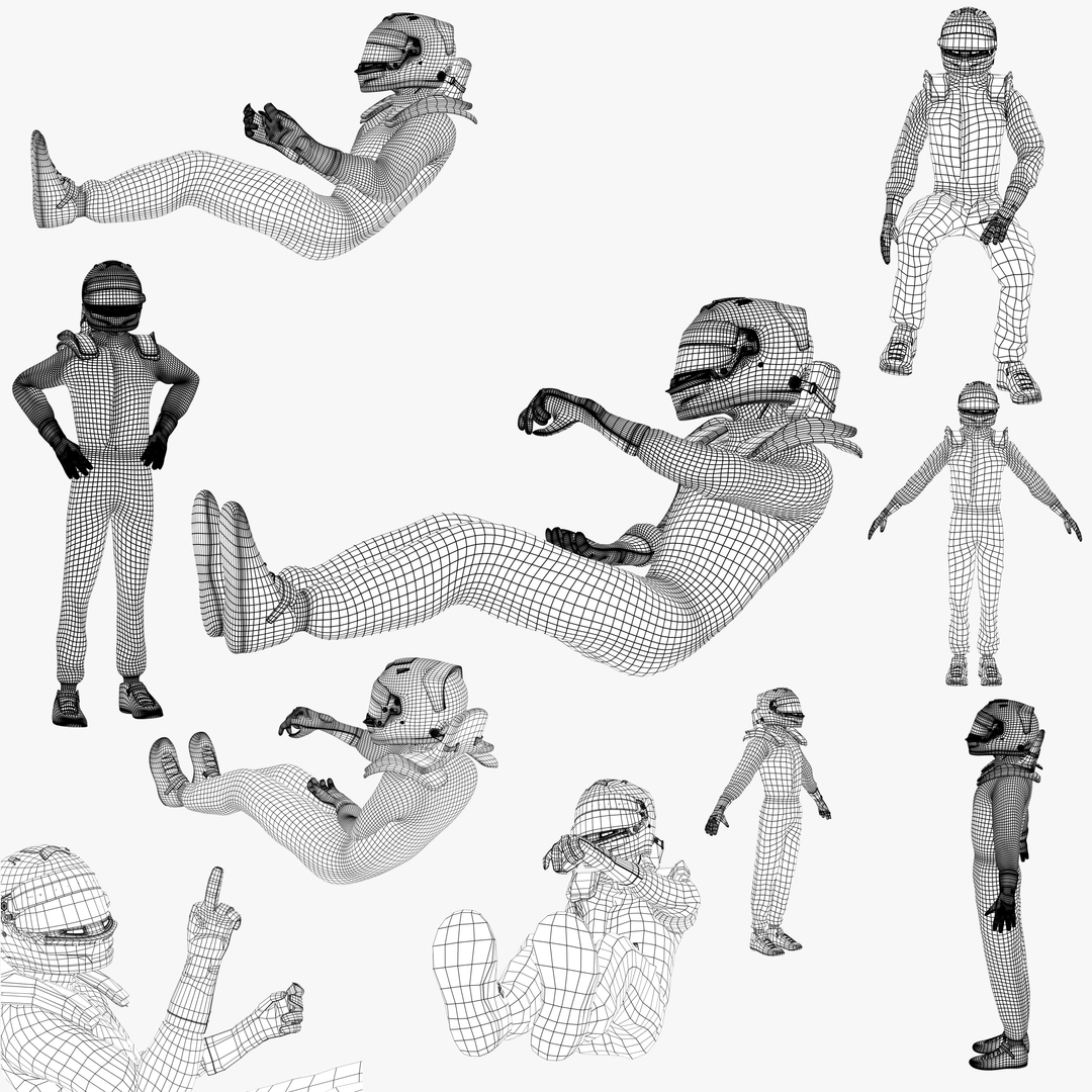 Poses 3D model - TurboSquid 1427973