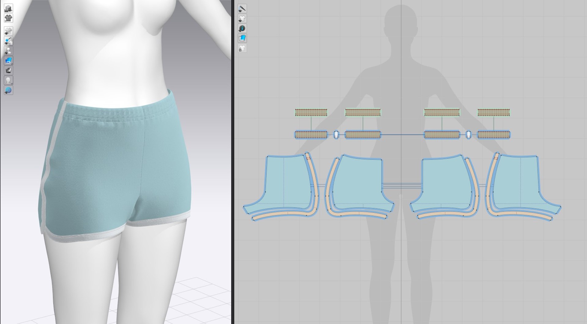 Cotton Shorts 3D model - TurboSquid 1957180