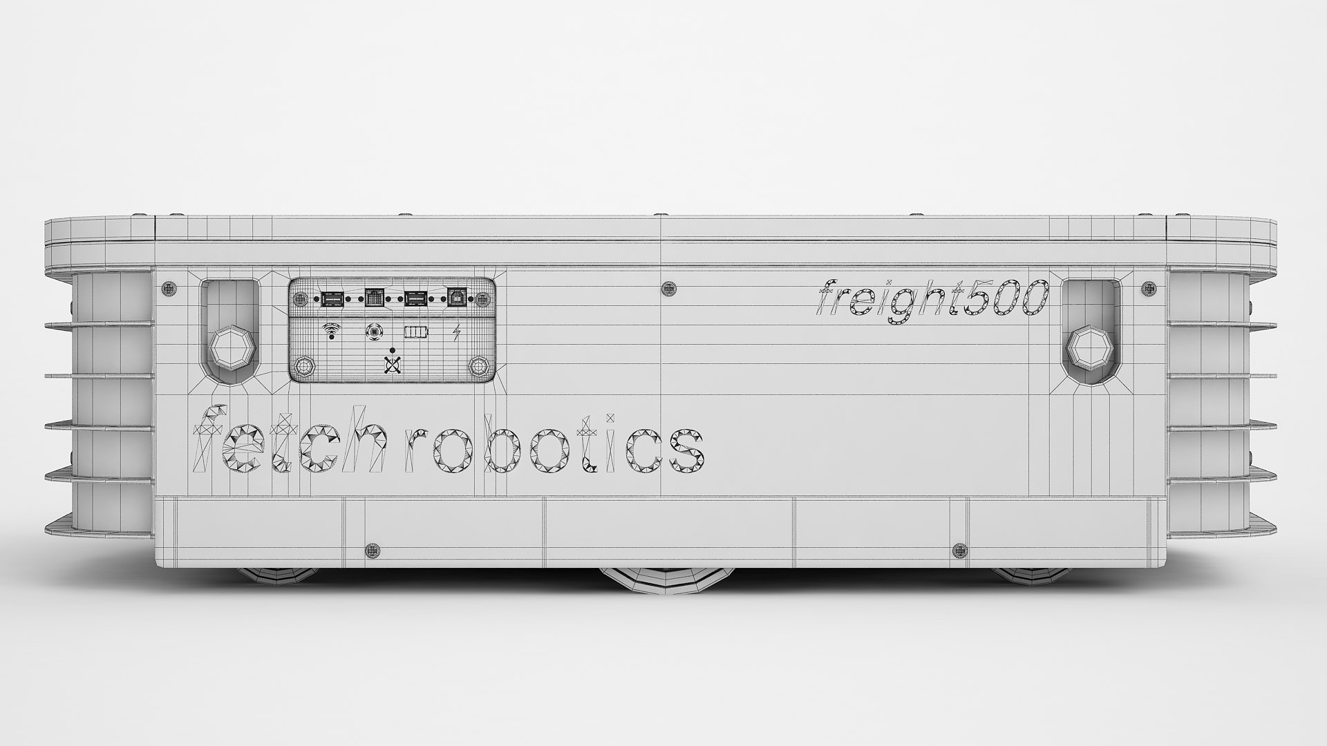 Fetch Warehouse Robot 3D Model - TurboSquid 1637688
