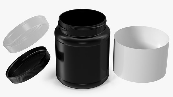 Pre Workout Jar model - TurboSquid 1768860