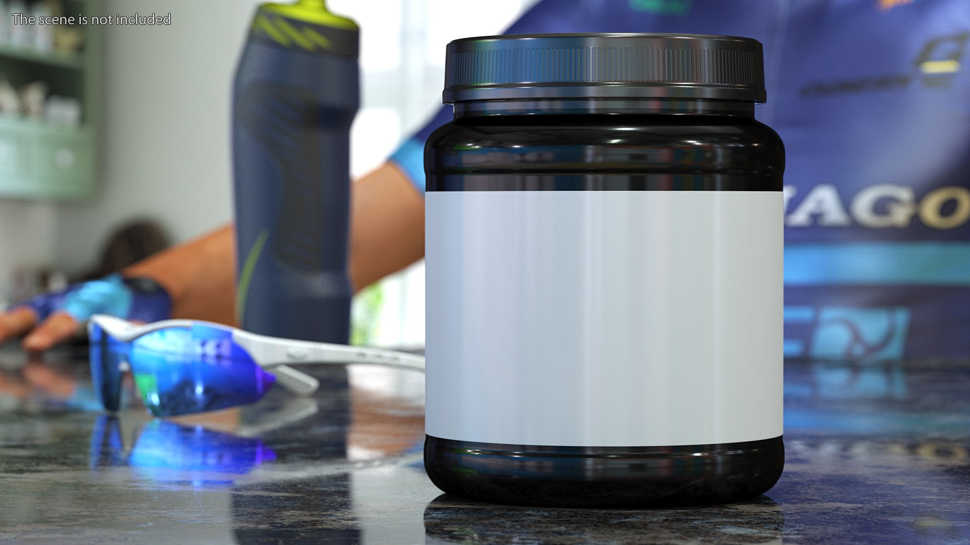 Pre Workout Jar Model - TurboSquid 1768860