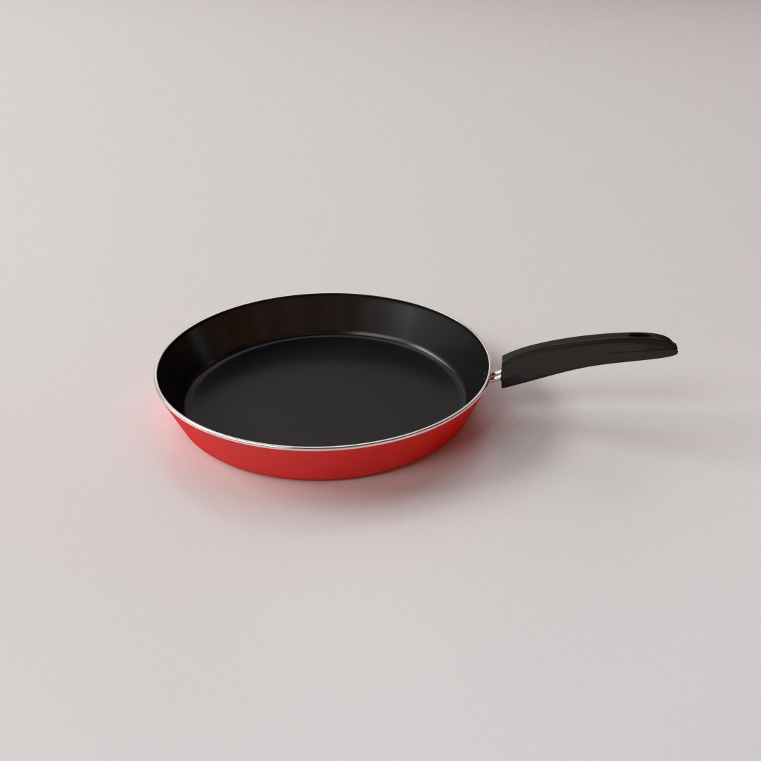 Frying Pan 3D Model - TurboSquid 1243657