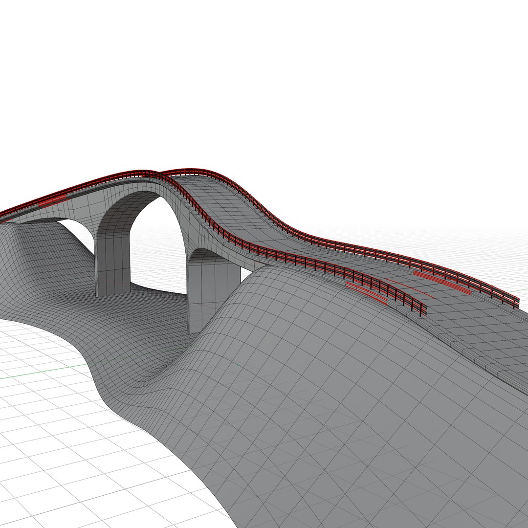 Bridge 3D Model - TurboSquid 1892975