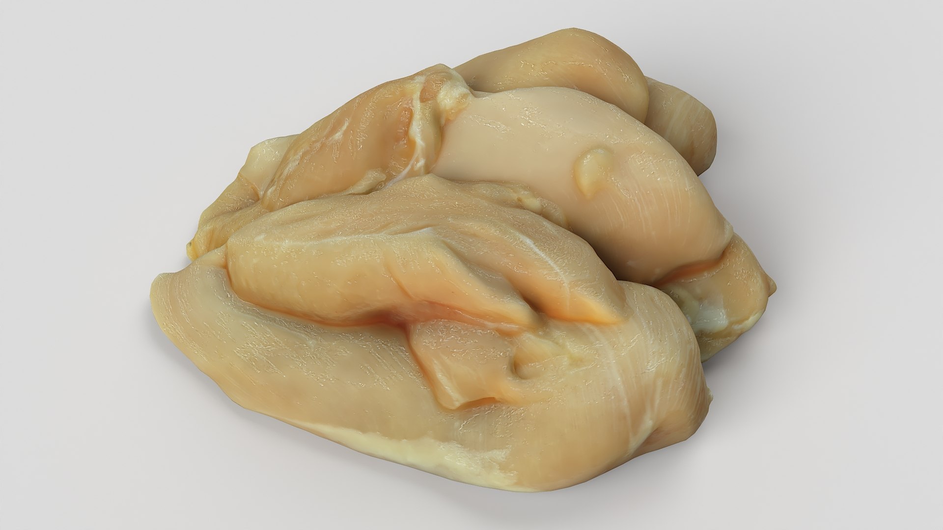 3D Chicken Fillets 01 - TurboSquid 1927472