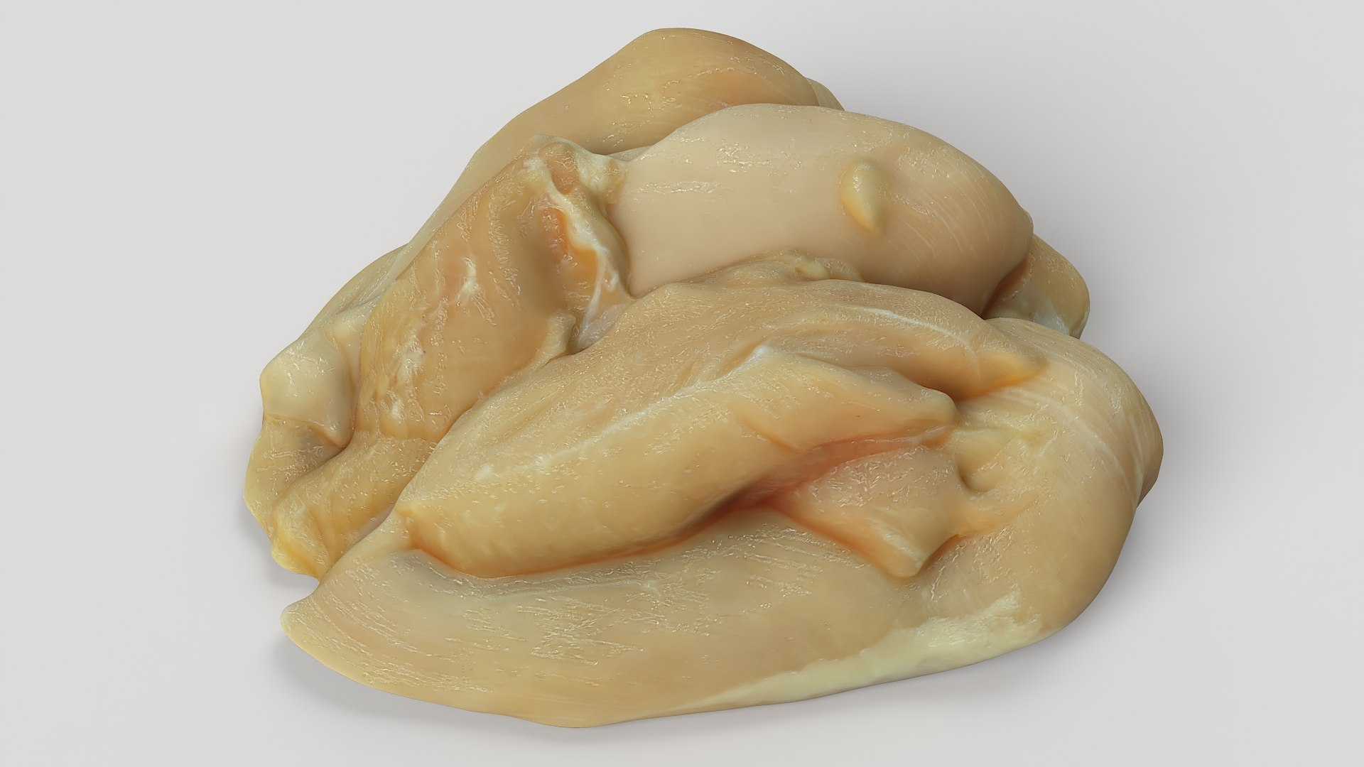 3D Chicken Fillets 01 - TurboSquid 1927472