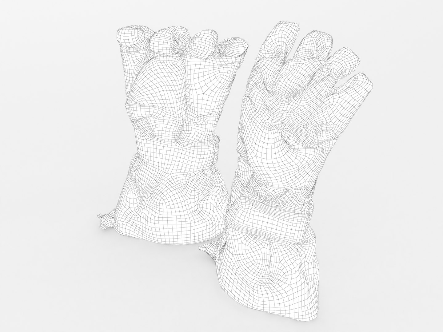 Glove Realistic Model - TurboSquid 1502986