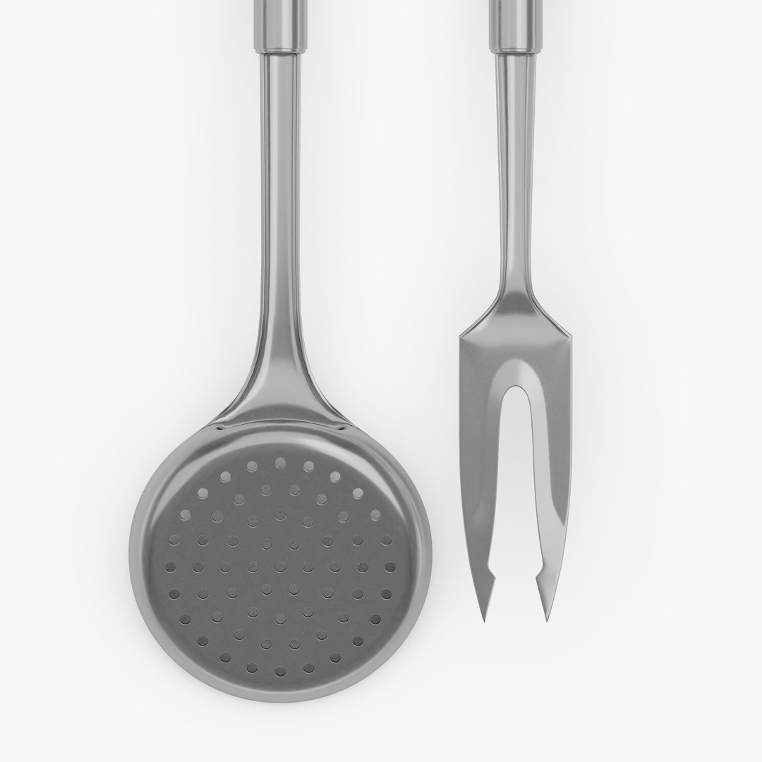 3D Kitchen Utensils Set - TurboSquid 1649098