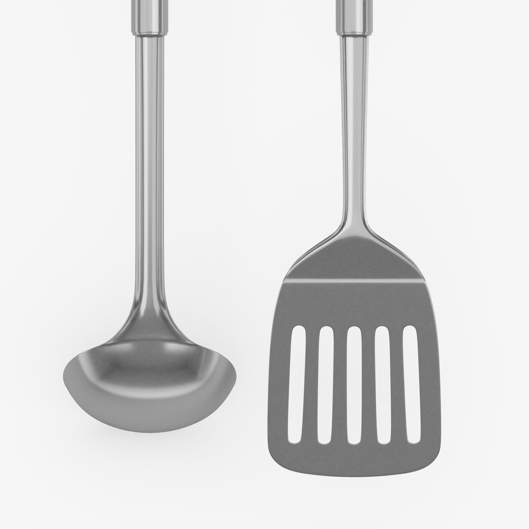 3D Kitchen Utensils Set - TurboSquid 1649098