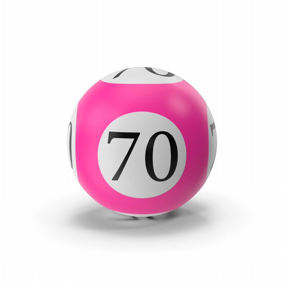 3D Bingo Ball 70 Model - TurboSquid 2417830