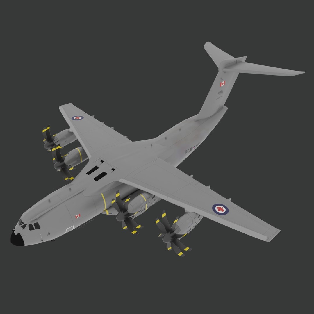 Airbus A400M 3D Model - TurboSquid 2192416
