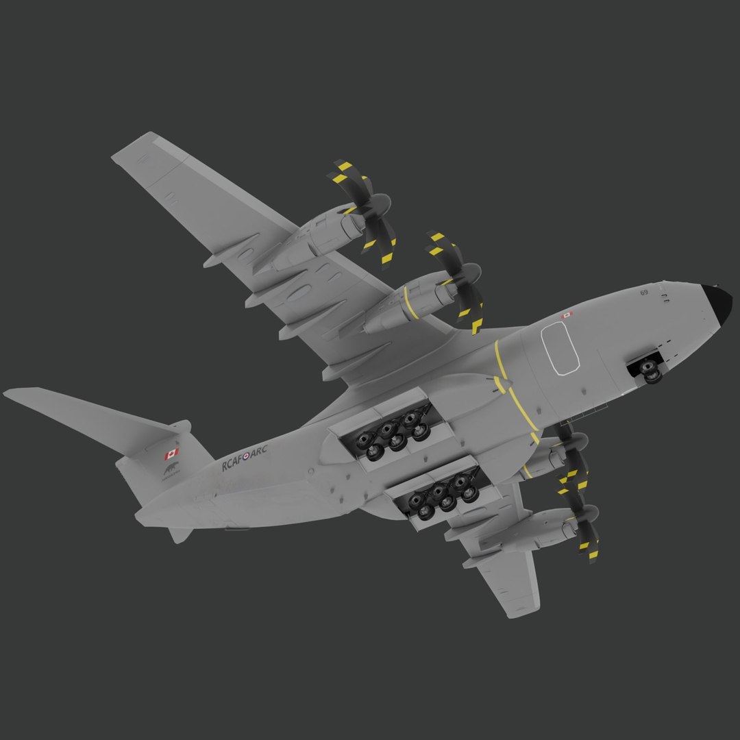 Airbus A400M 3D Model - TurboSquid 2192416