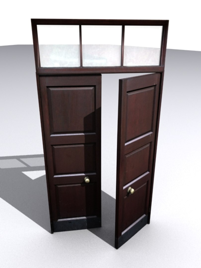 Double Door 3d Model