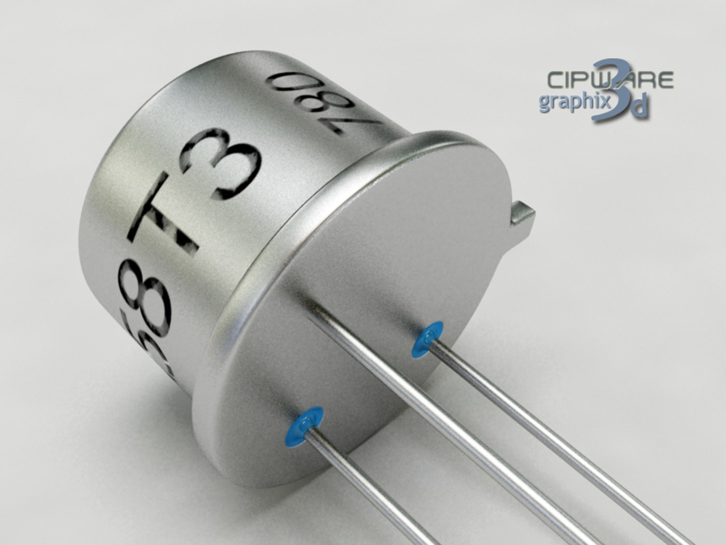 3d Model Transistor 1