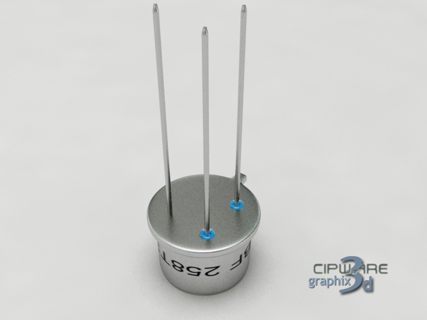 3d Model Transistor 1