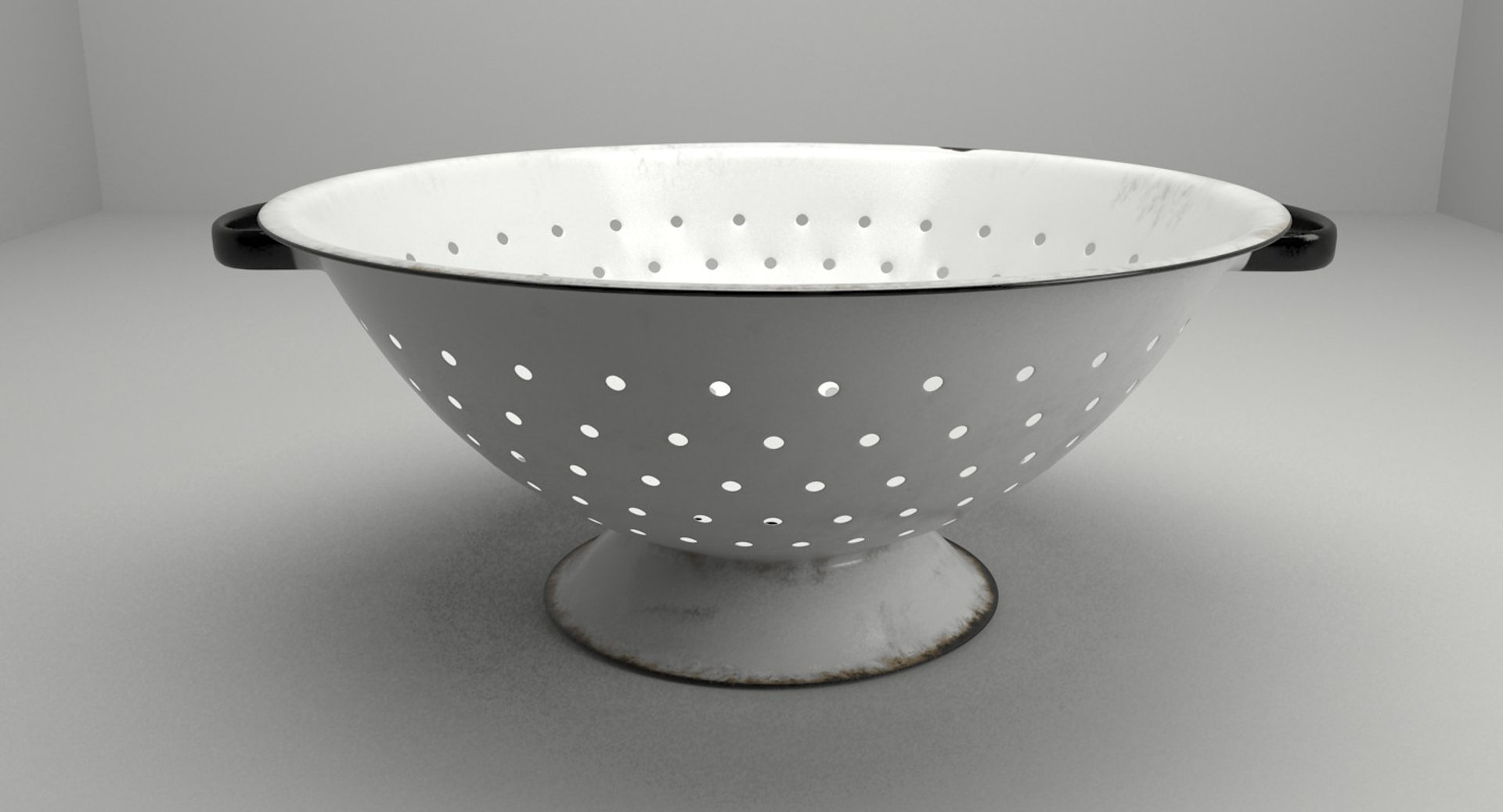 3d model used colander