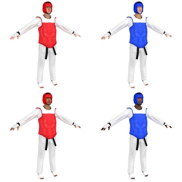 3D Taekwondo Models | TurboSquid
