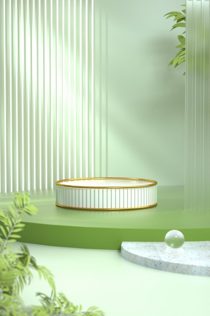 3D C4d Spring Green E- Model - TurboSquid 2104573