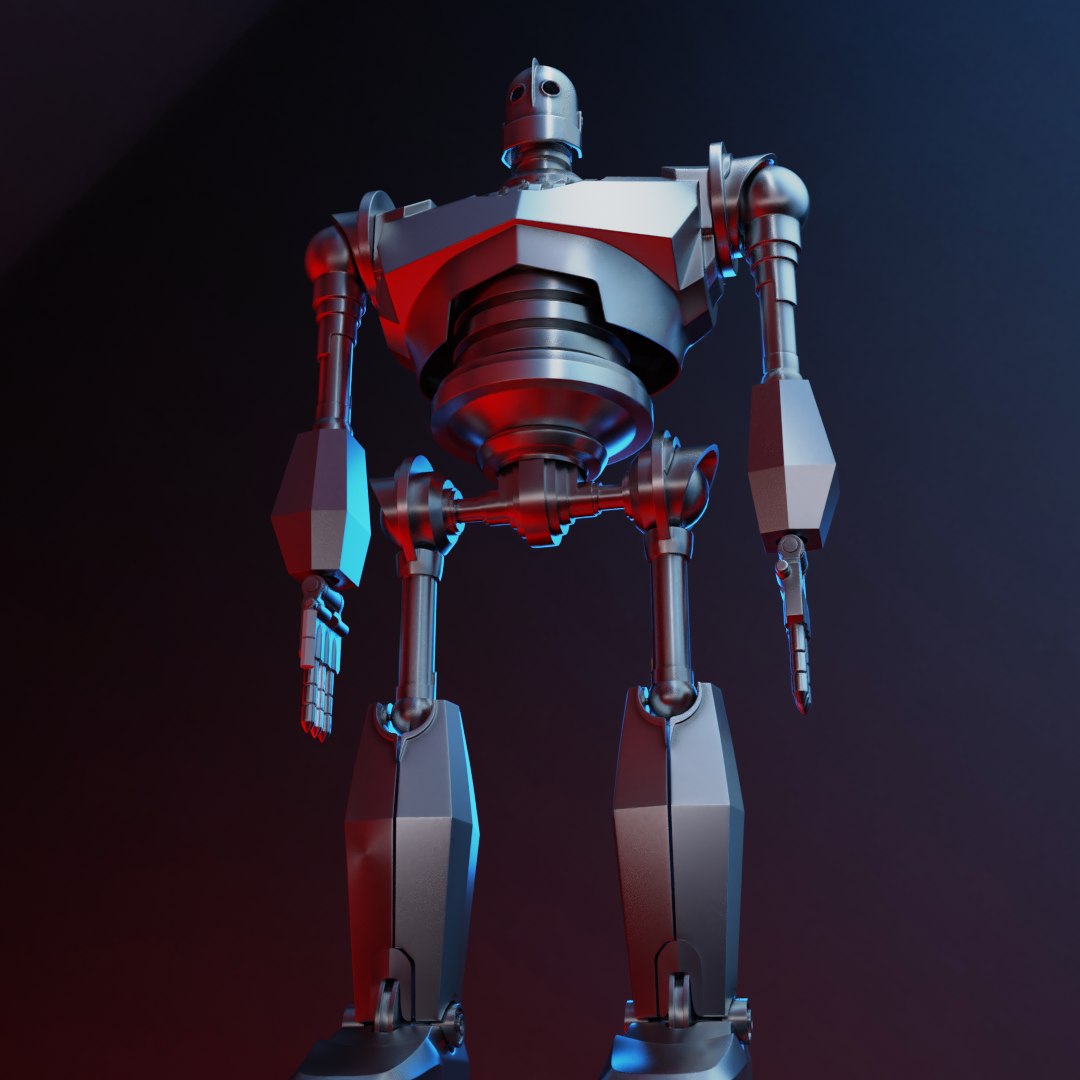 Iron Giant 3D Model - TurboSquid 1622416