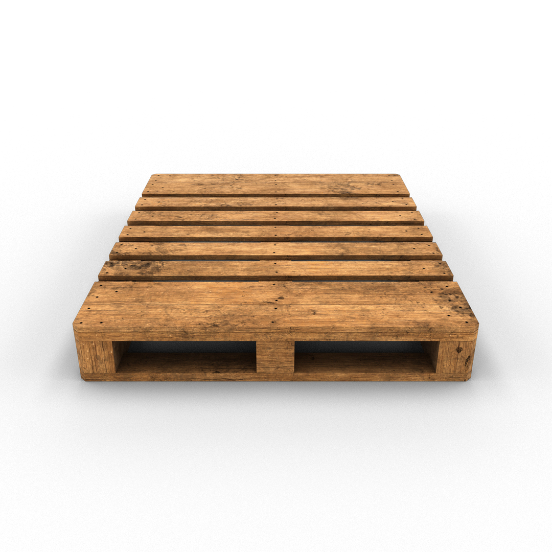 Wooden Euro Pallet Model - TurboSquid 1176722