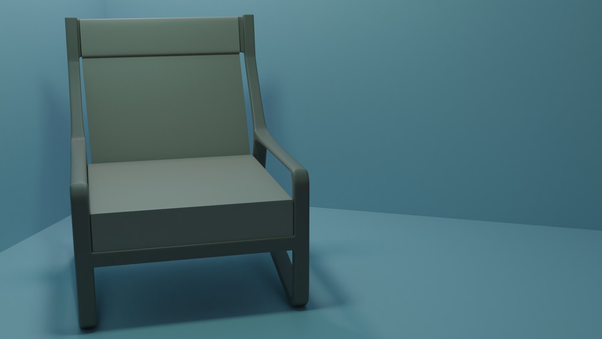 3D model stylized lounge chair - TurboSquid 1654269