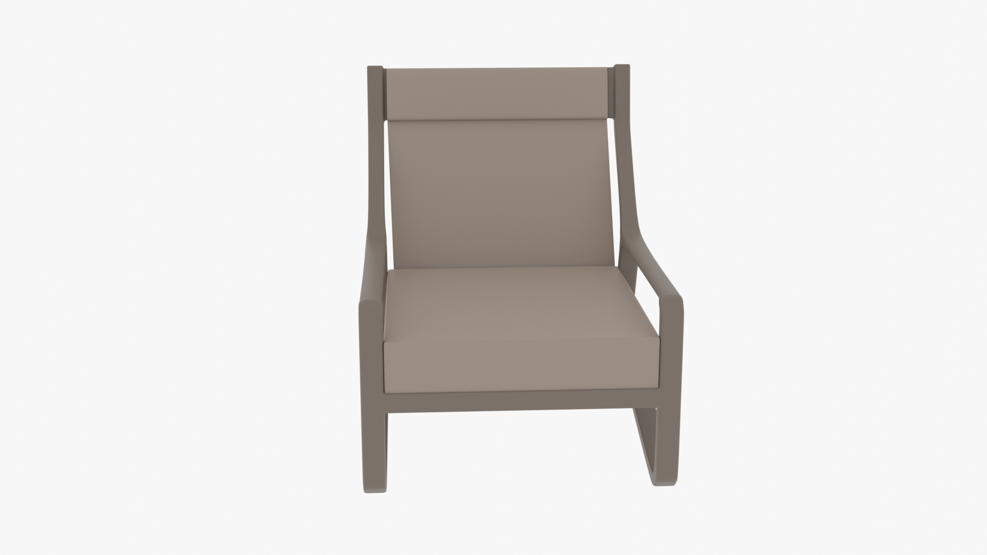 3D Model Stylized Lounge Chair - TurboSquid 1654269