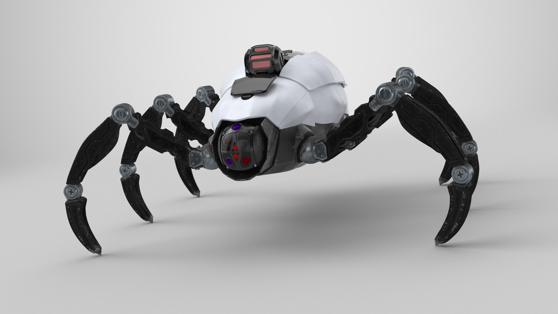 3D Model Sci-fi Spider Animation - TurboSquid 1290816
