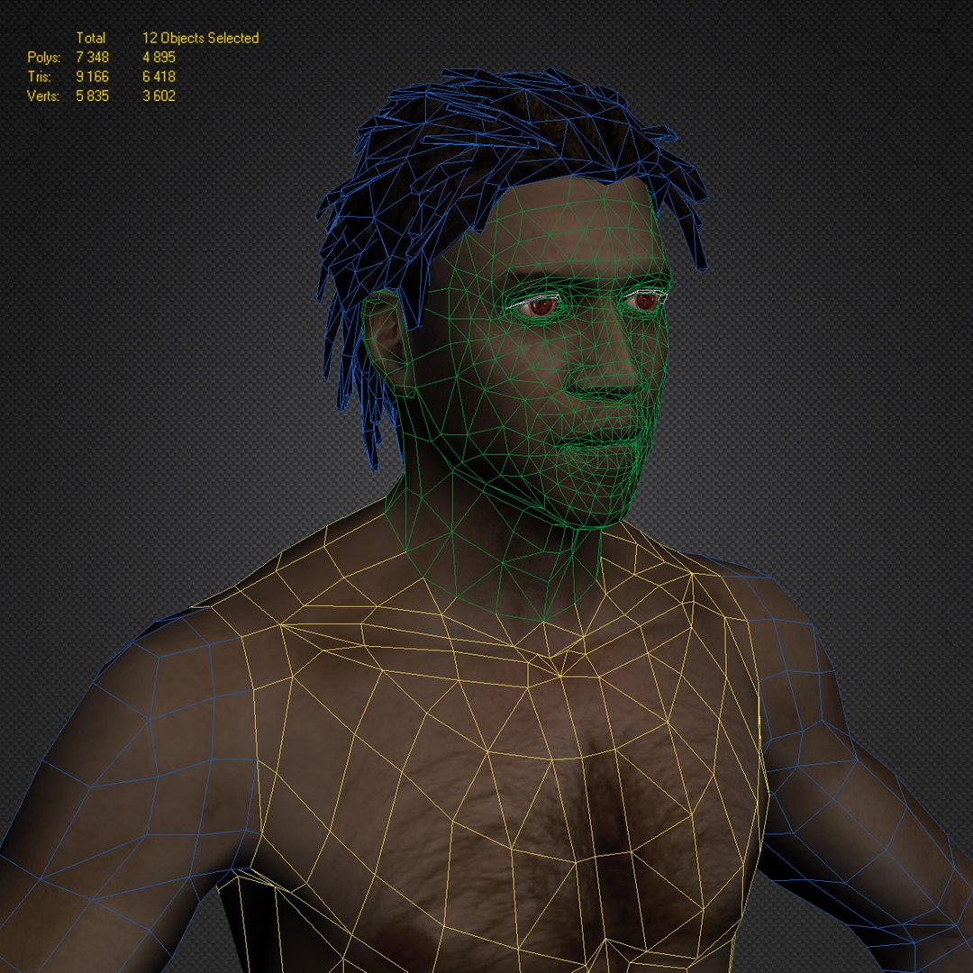 Character Mmorpg Body 3d Model