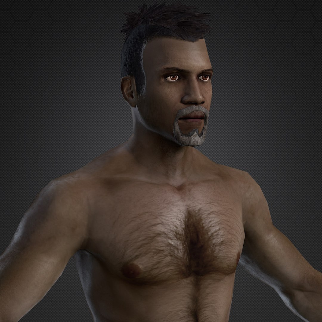 Character Mmorpg Body 3d Model