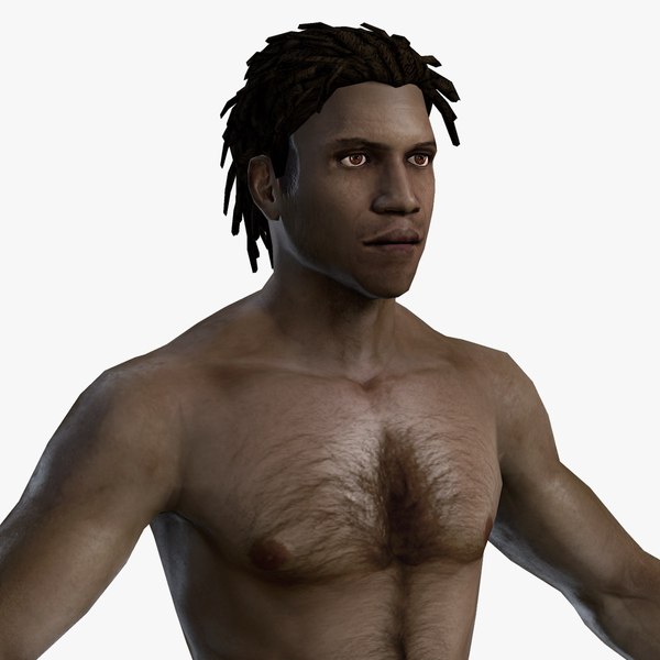 MMORPG (African Male Body) 용 캐릭터 3D 모델 - TurboSquid 846395