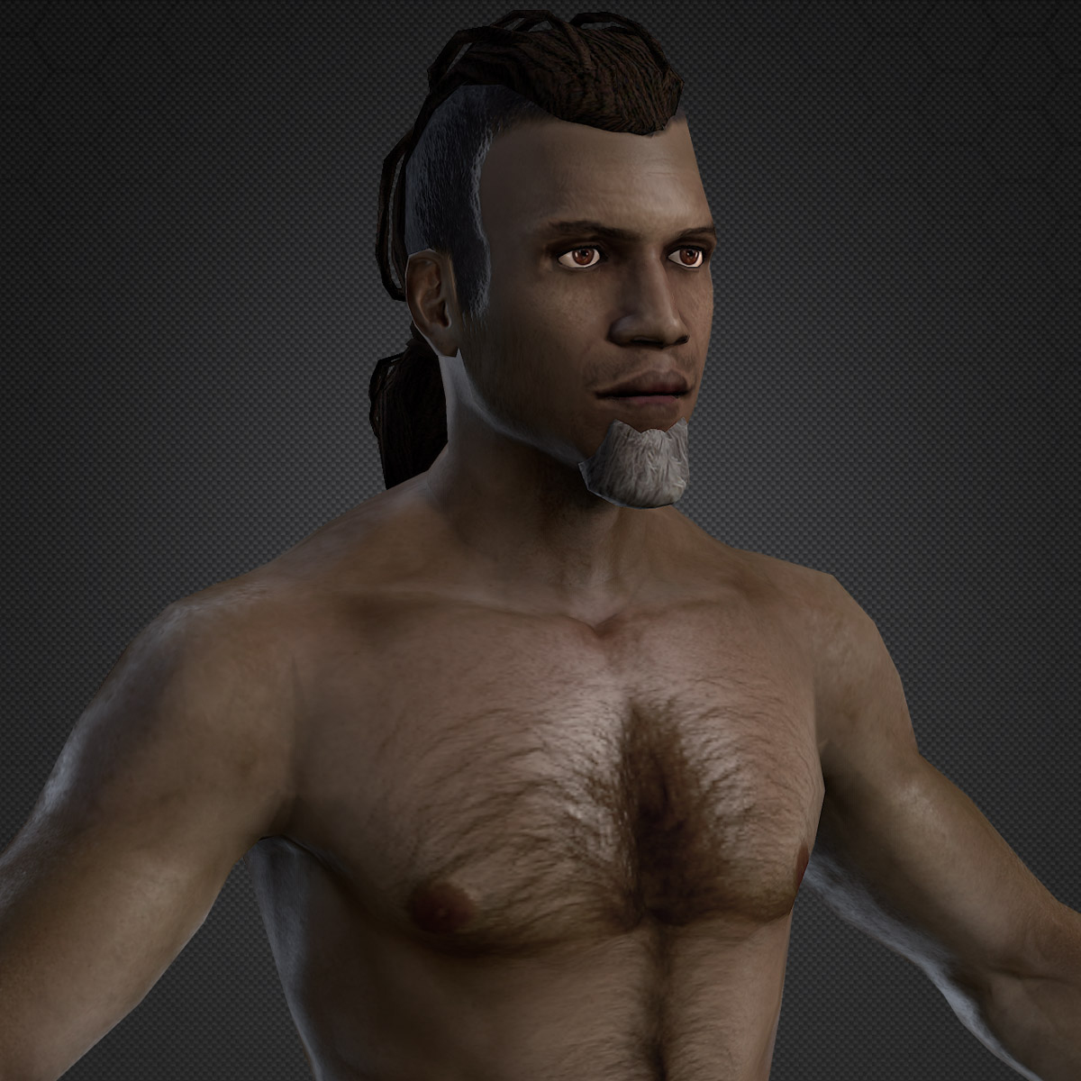 character mmorpg body 3d model