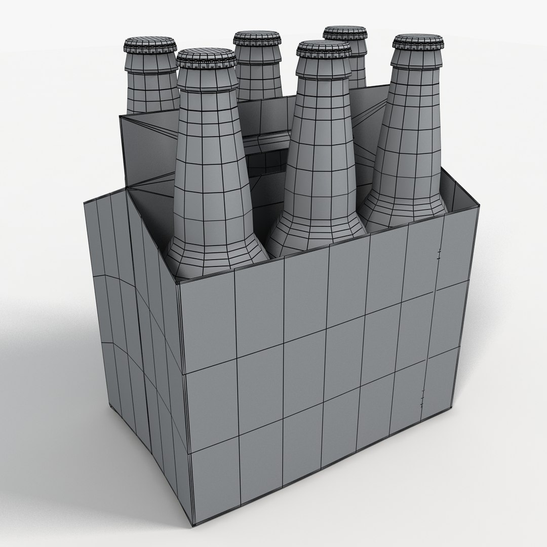 Pack Kirin Beer 3d Model