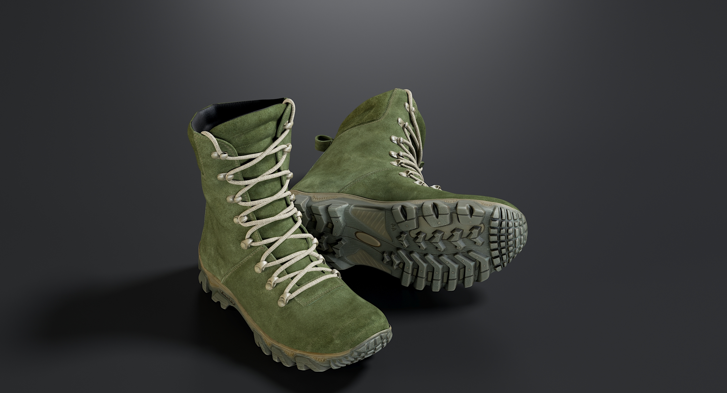 3D realistic shoes 1 boot - TurboSquid 1437649