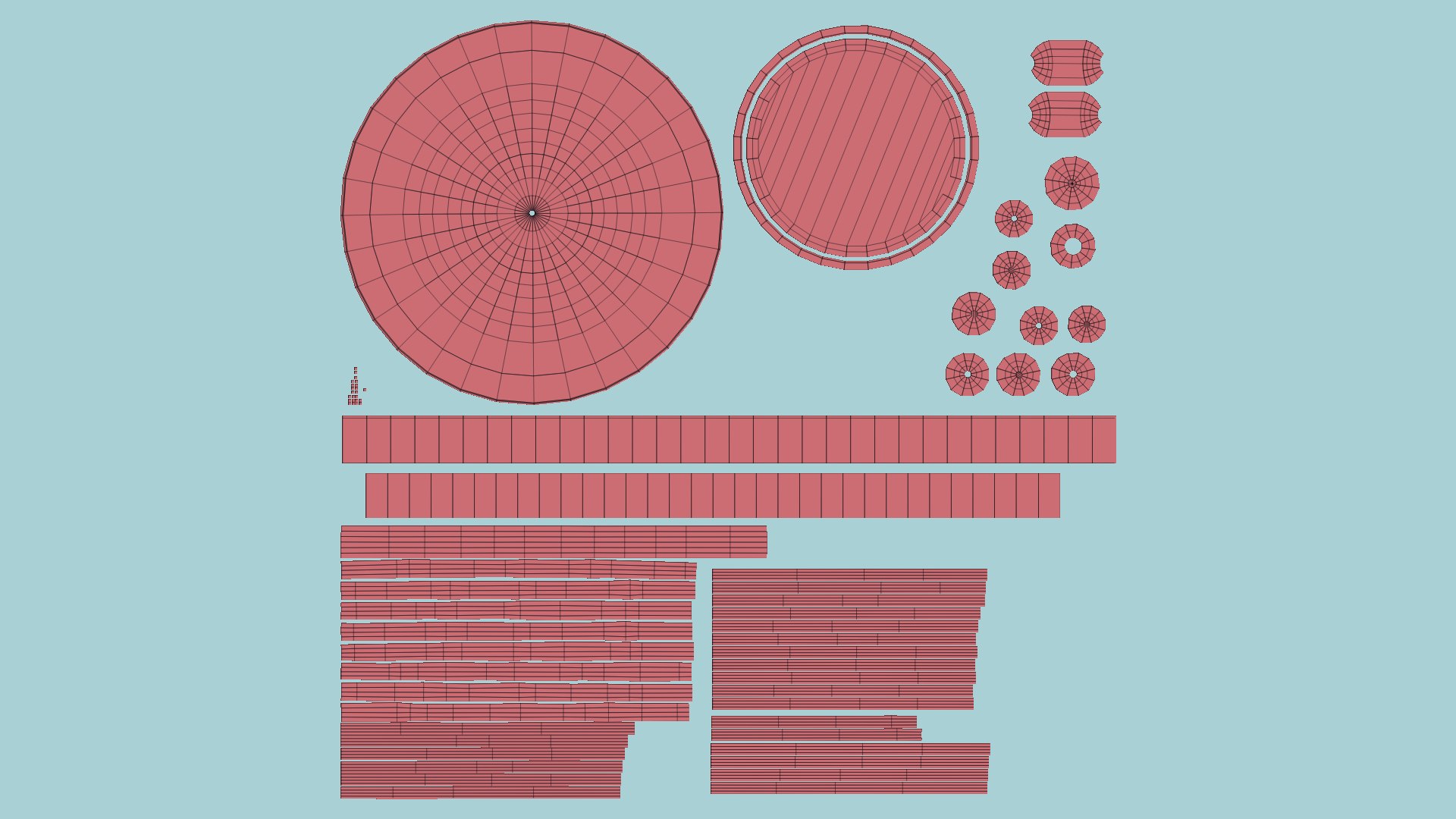 Chinese Traditional Hat A01 Black Red - Character Design 3D Model ...