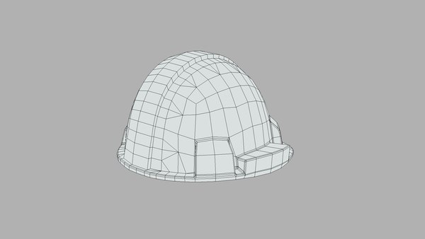 Hard Hat Low Poly PBR Realistic3Dモデル - TurboSquid 1930524