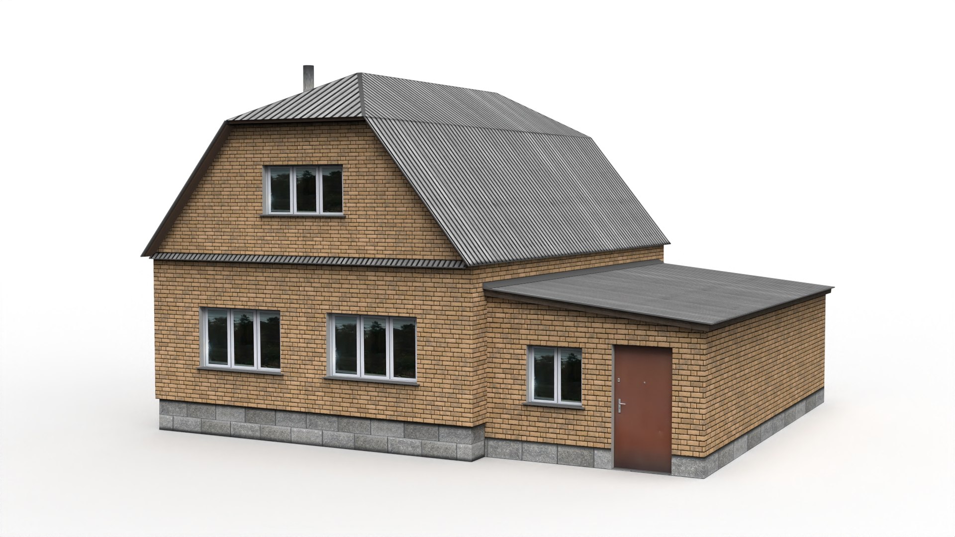 3D Model Village House - TurboSquid 2316885