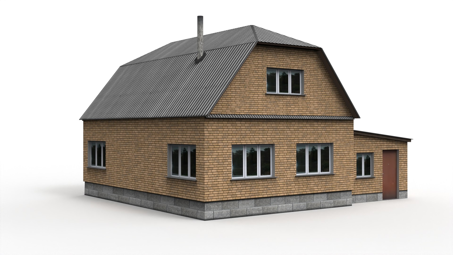 3D Model Village House - TurboSquid 2316885