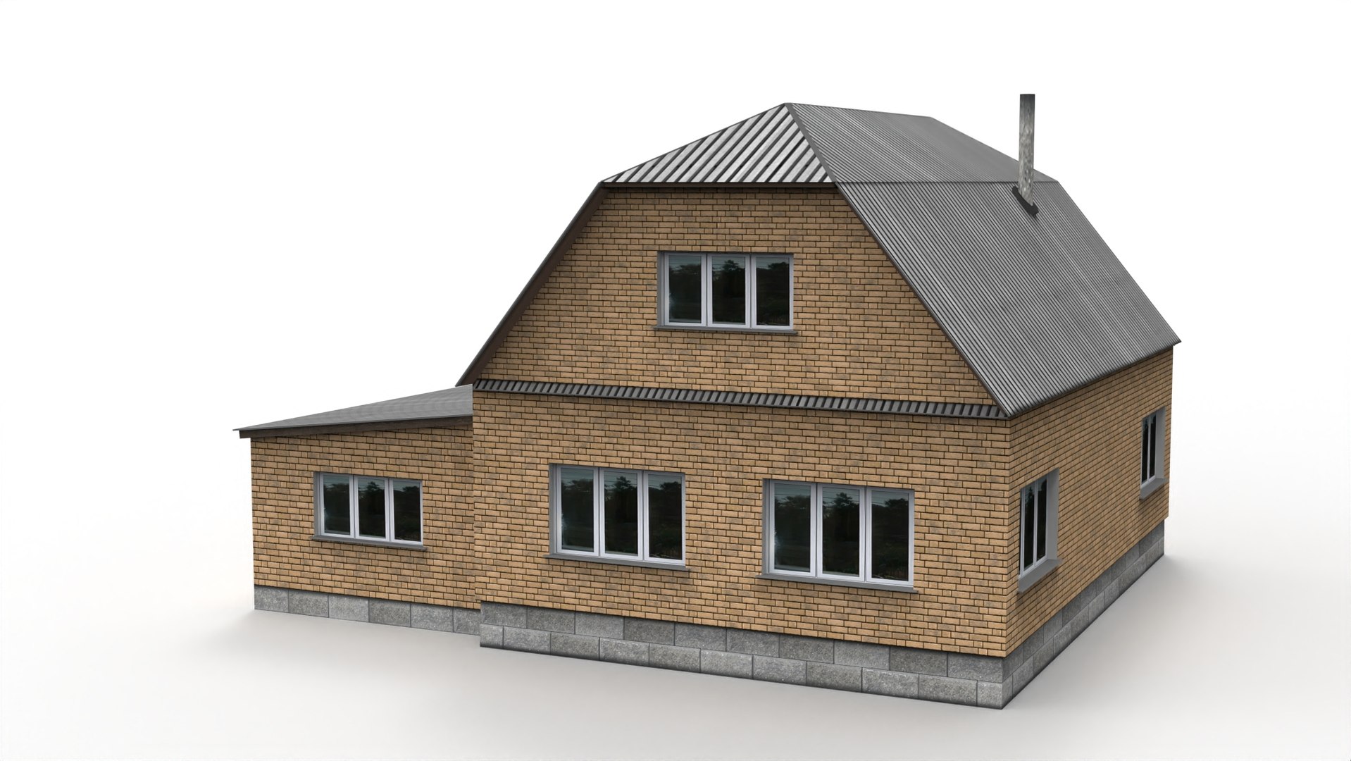 3D Model Village House - TurboSquid 2316885