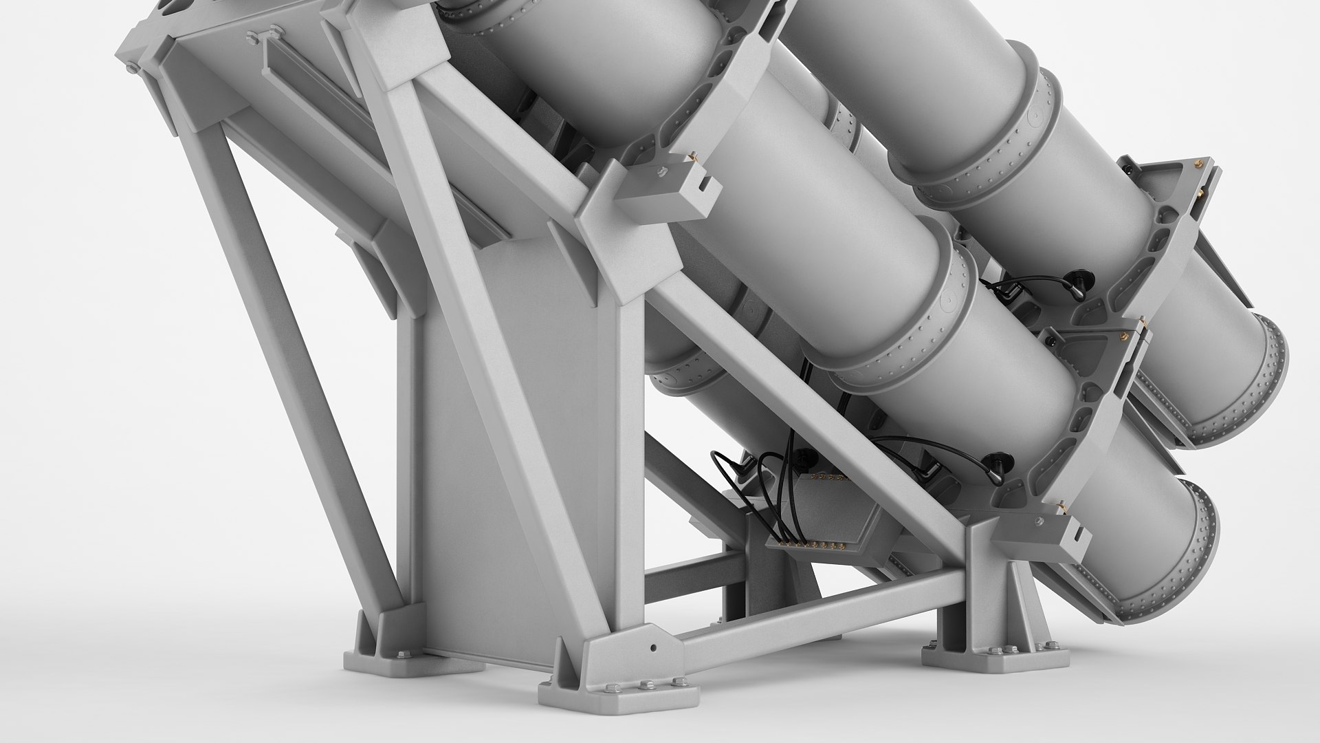 Mk-141 missile launching 3D model - TurboSquid 1460487