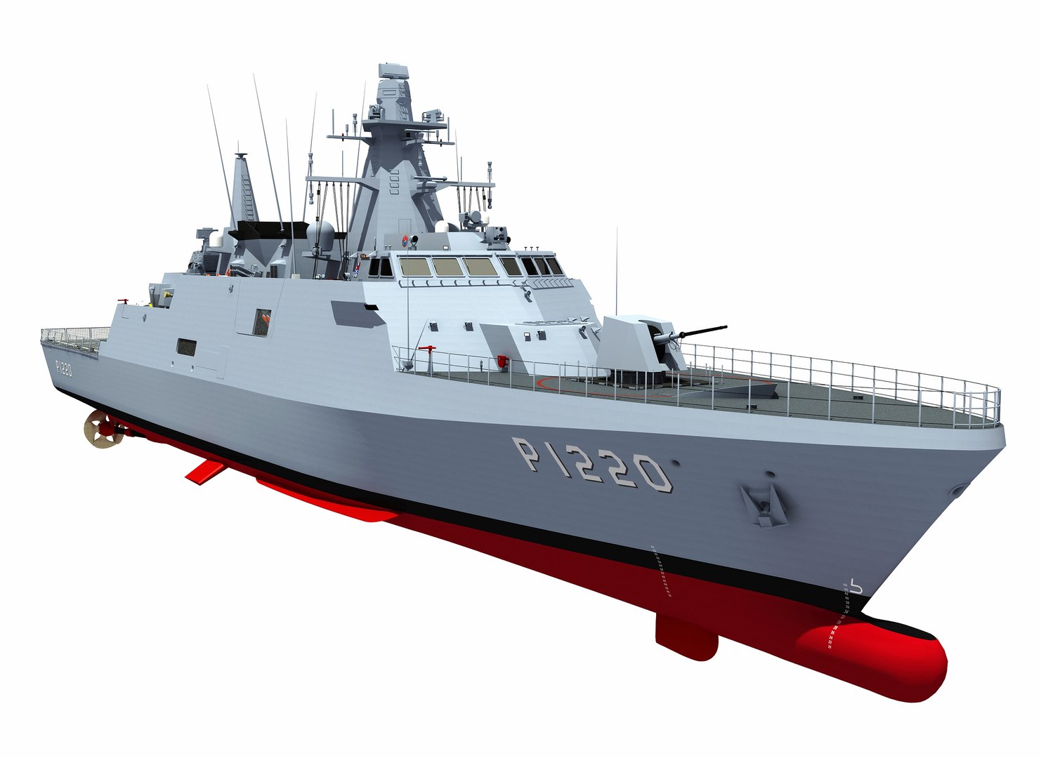 TURKISH MILGEM CLASS WARSHIPS 3D Model - TurboSquid 2341909